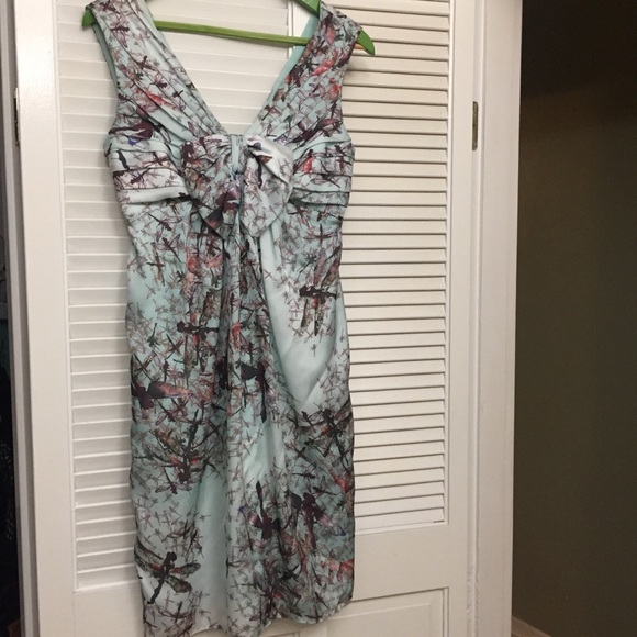 Ted Baker | Dresses | Ted Baker Light Blue Dragonfly Dress | Poshmark